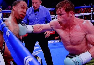 Canelo knockout of James Kirkland